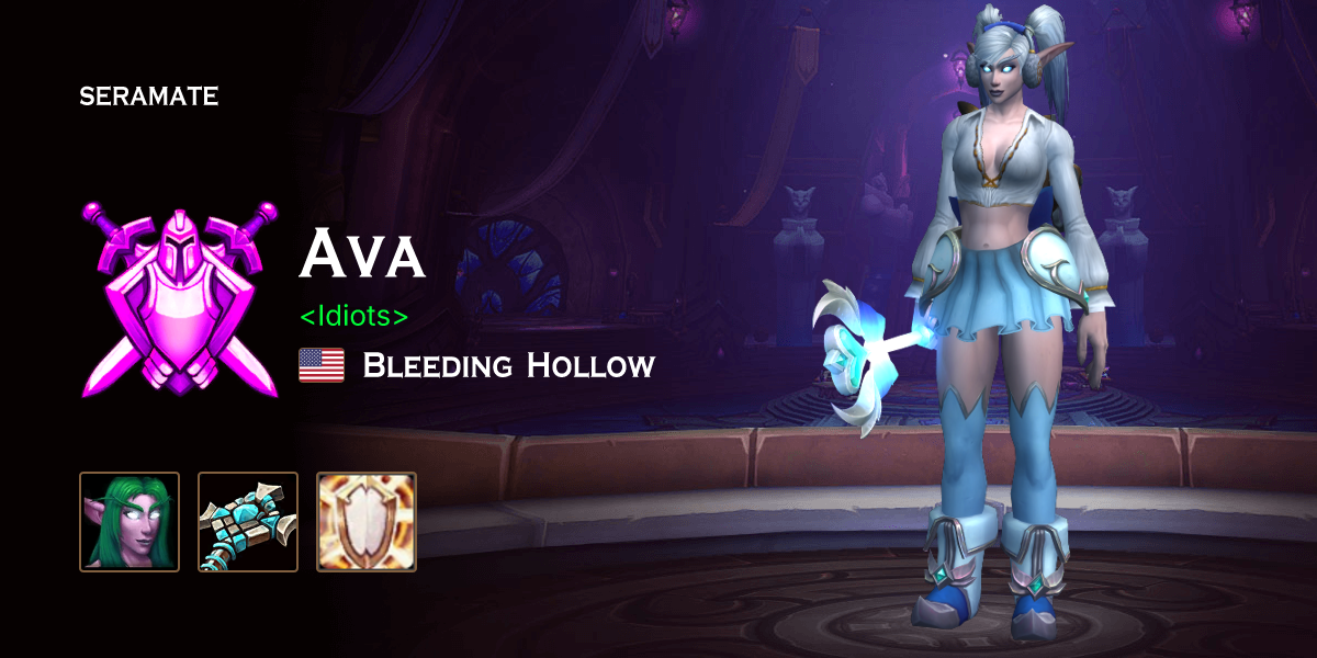 Ava @ Bleeding Hollow (US) · Seramate · WoW PvP Leaderboards, Arena Activity, Character Profiles ...
